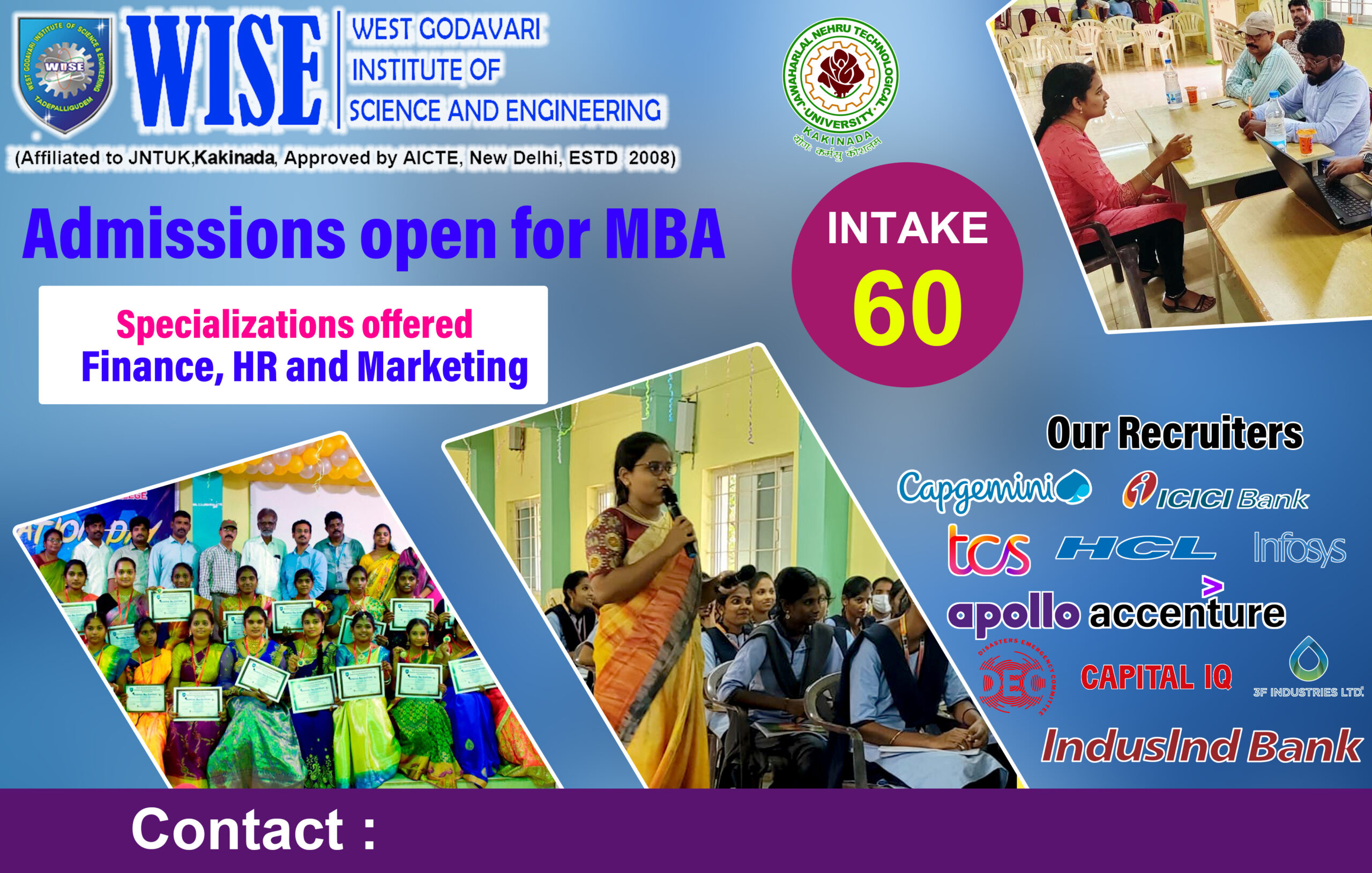 Placements Gallery – West Godavari Institute of Science and Engineering